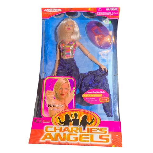 Jakks Pacific | Toys | Vintage Charlies Angels Natalie Barbie Type Doll ...
